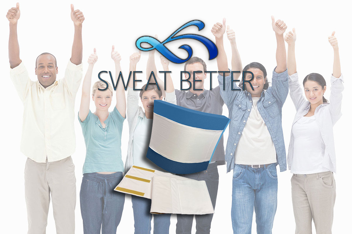 Sweatbetter Sweat Bands for Hyperhidrosis & Compensatory Sweating